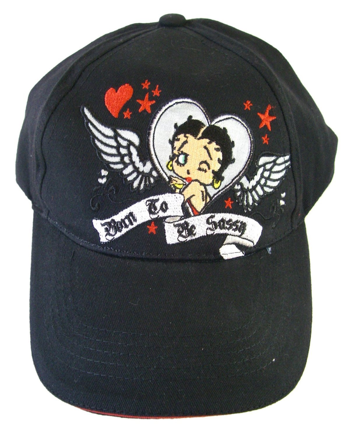 Amazon.com: Betty Boop Sassy Baseball Cap - Betty Born To Be Sassy ...