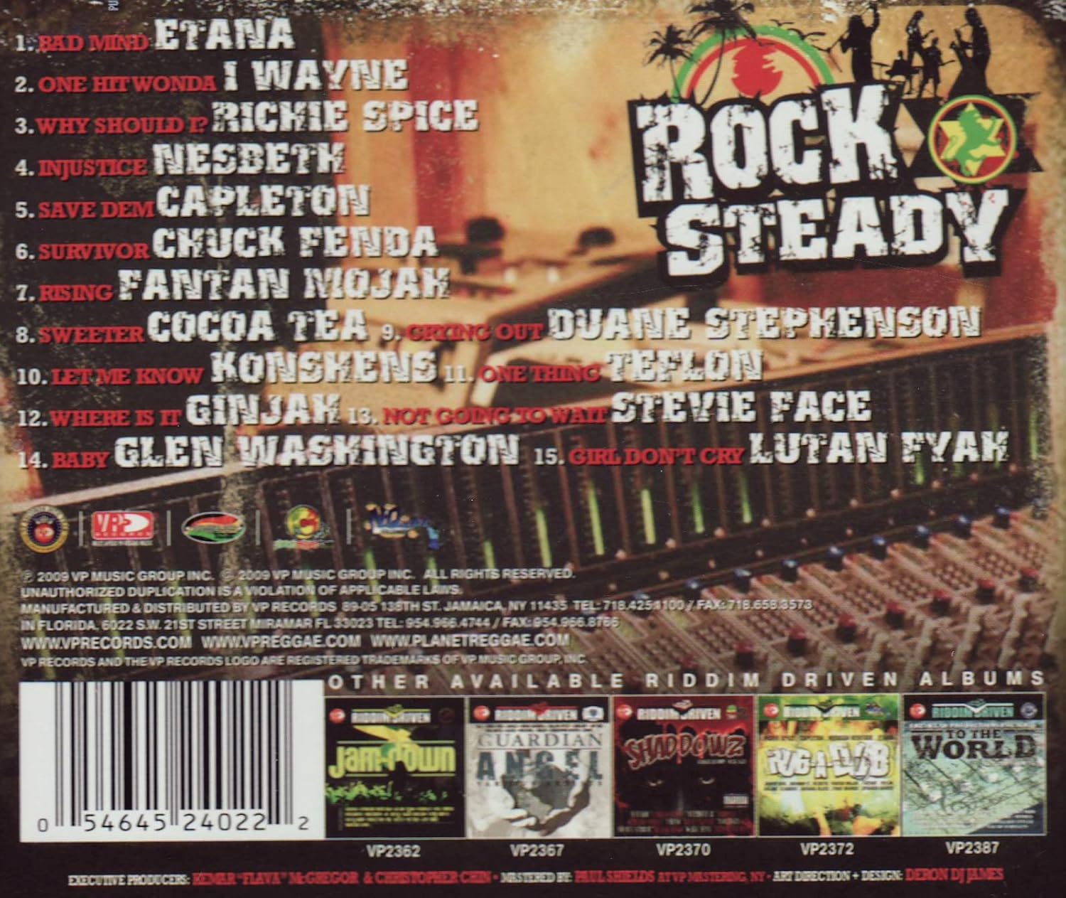 Rock Steady Riddim (No Doubt) [Riddim Driven #135] 2009 | Download on ...
