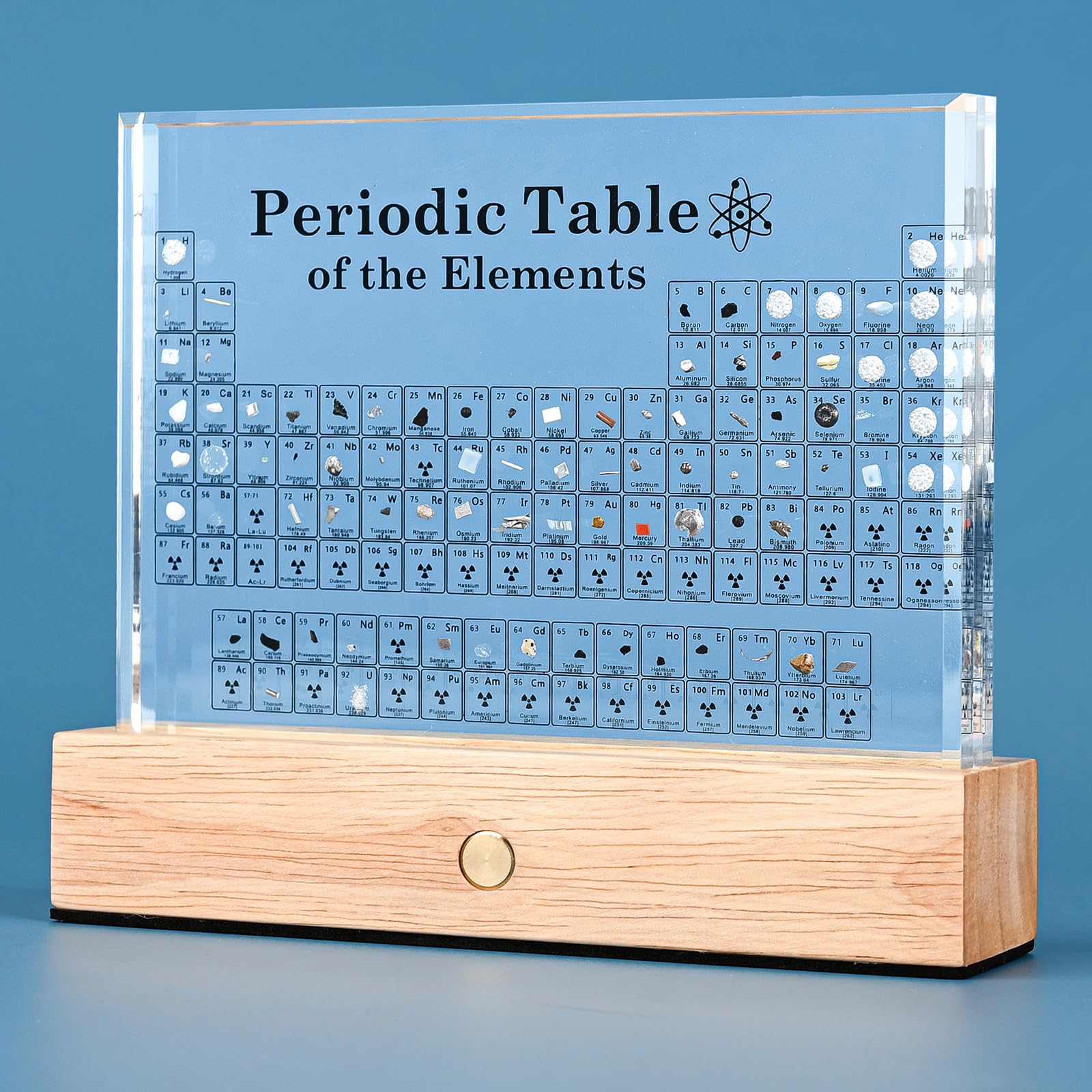 Mua TINCINES Periodic Table with Real Elements Inside, Real Periodic ...