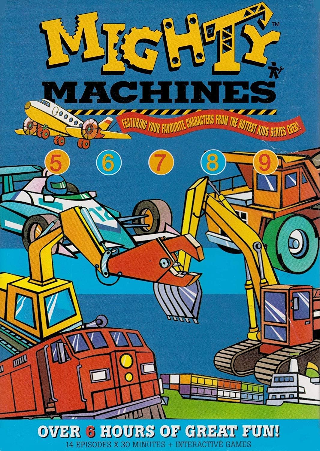 Mighty Machines Vol. 5-9 (Bilingual): Amazon.ca: Robert Blair: DVD
