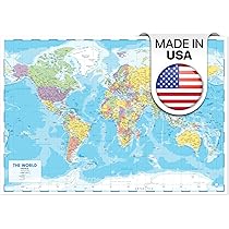 Interactive World Map Poster Maphover Interactive World Maps Kids