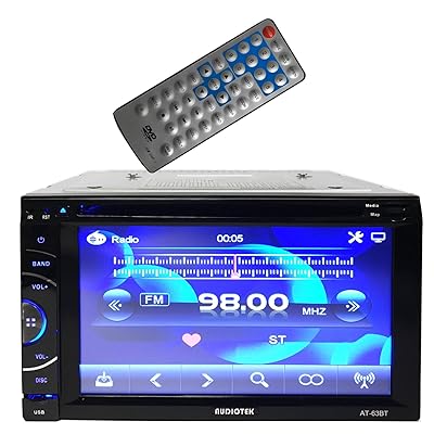 AUDIOTEK AT-63BT Double-Din Touchscreen Car Media Nepal | Ubuy