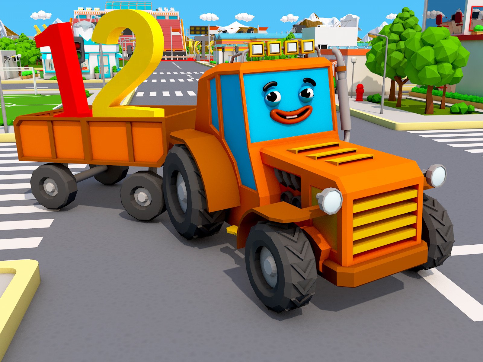 Watch Cars Town - Learn Colors, Numbers and More | Prime Video