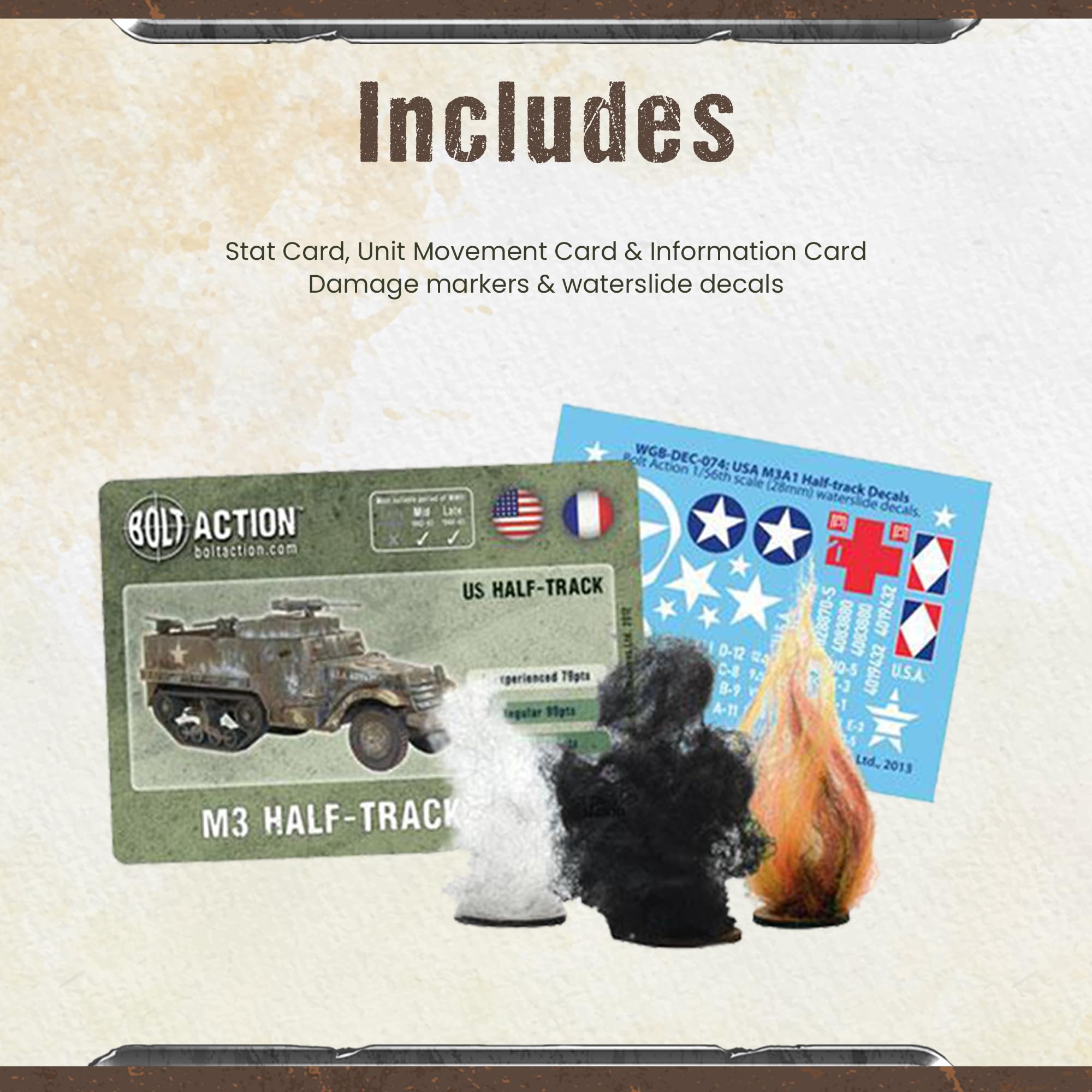 Mua Wargames Delivered Bolt Action Miniatures - M3A1 Half-Track with a ...