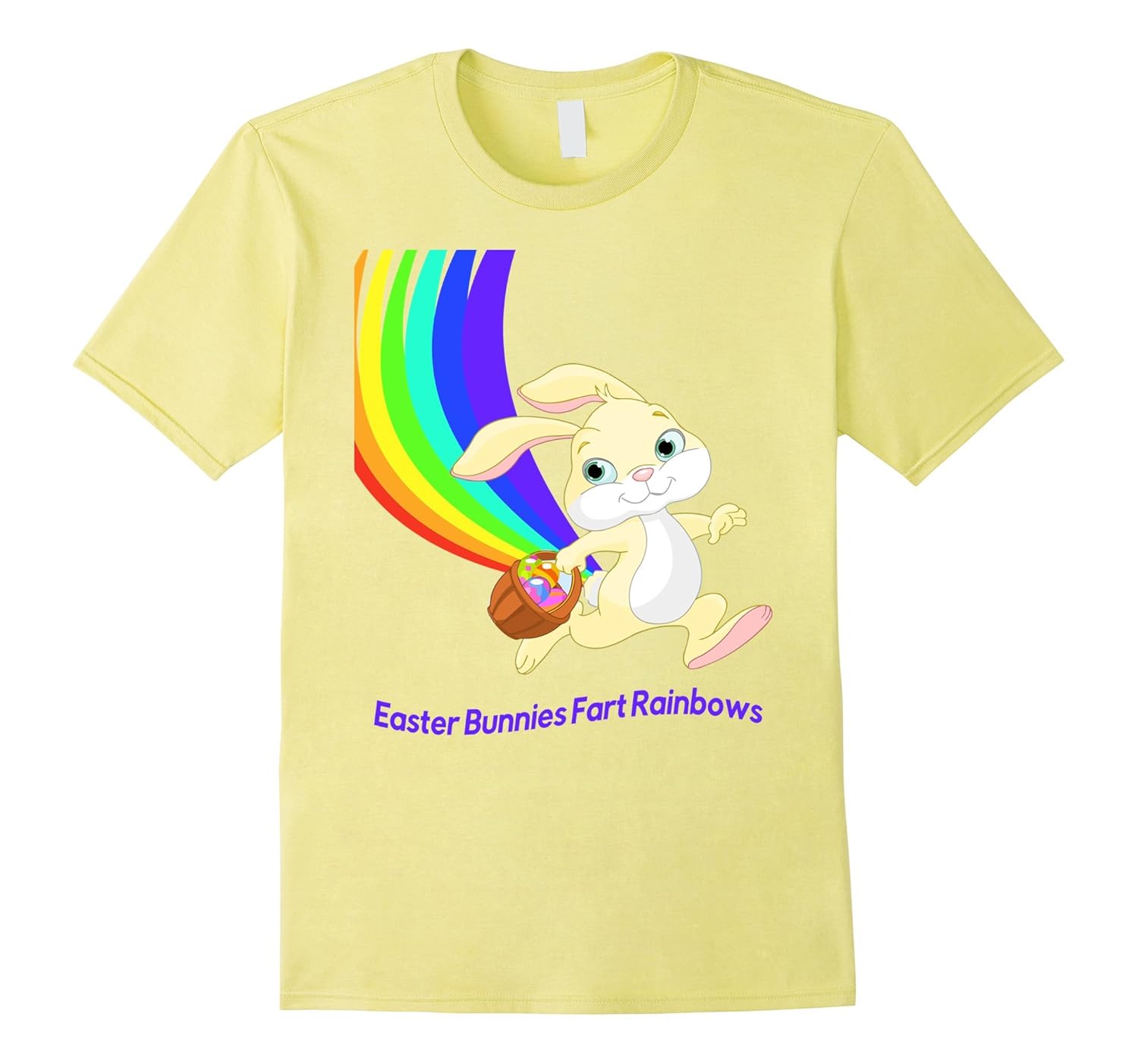 Easter Bunnies Fart Rainbows Funny Irreverant T-Shirt-CD – Canditee