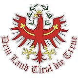 Adesivi - Tirol Aquila Stemma Distintivo del Sud Tirolo Emblem (Nero ...