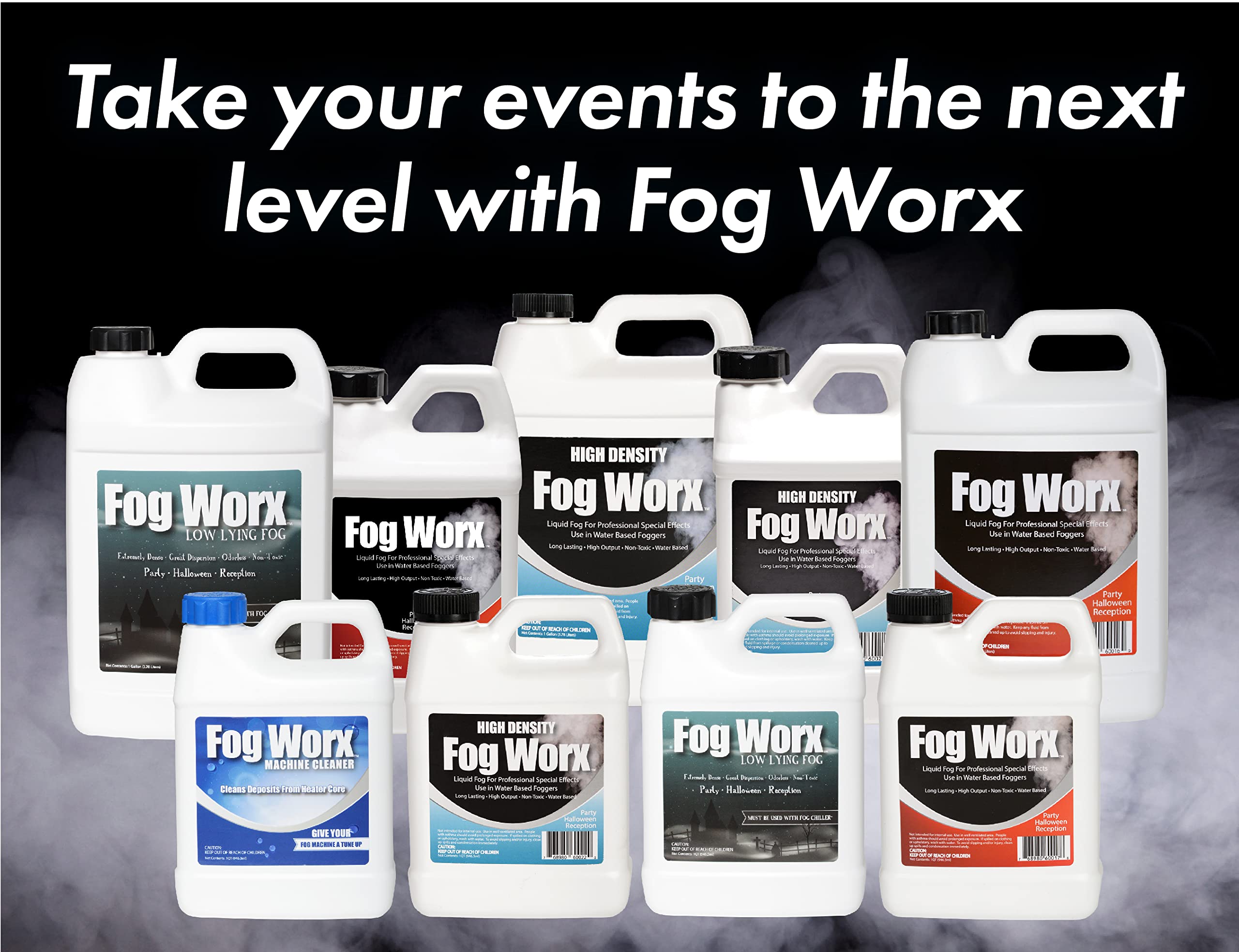 Mua FogWorx Extreme High Density Fog Juice - Long Lasting, High Output ...