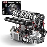 Amazon.com: Mould King 10130 V8 Engine Model Kit - 2718 Pcs to Build ...