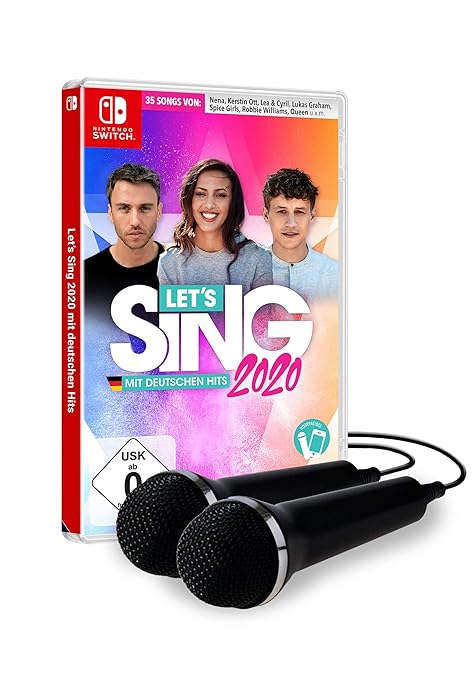 Let's Sing 2020 mit deutschen Hits [+ 2 Mics] [Nintendo Switch]: Amazon ...