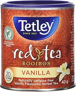 Tetley Tea Rooibos Vanilla (Red-Tea), 20 -Count: Amazon.ca: Grocery