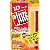 Amazon.com: Slim Jim Smoked Meat Sticks, Original Flavor, 6g Protein ...