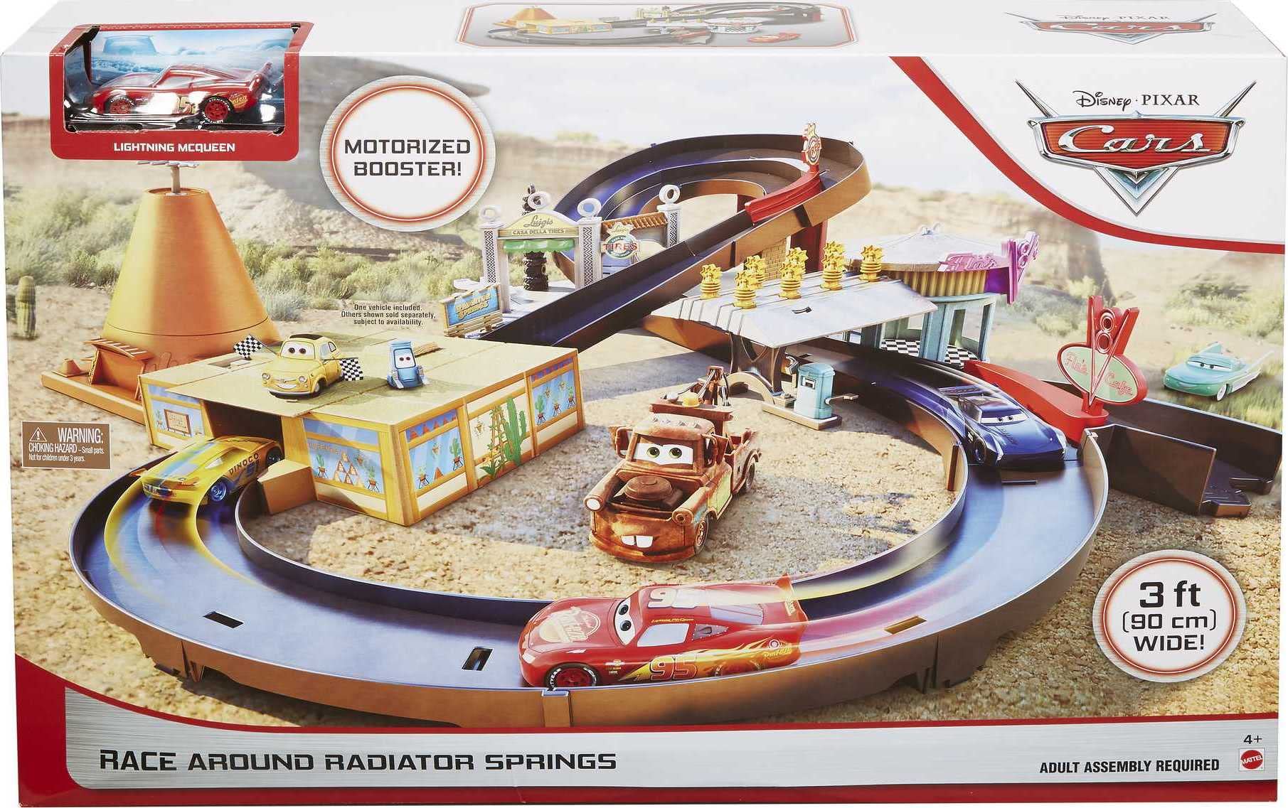 Mua Mattel Disney Pixar Cars Track Set with Lightning McQueen Toy Car ...