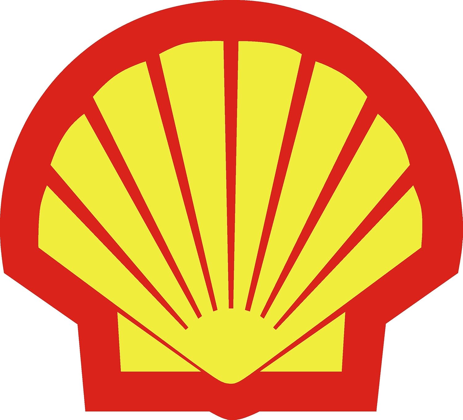 2 X SHELL LOGO VINYL STICKERS MOTORSPORT RALLY 150MM X 140MM FREE P&P ...