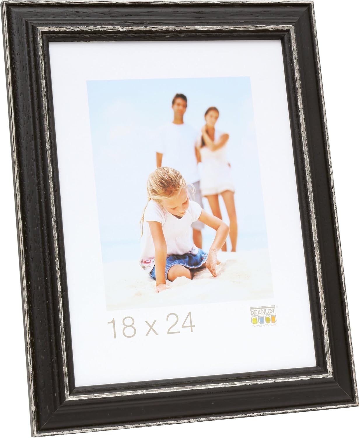 Amazon.com - Deknudt S221F2_30.0x45.0 Wooden Photo Frames, Black, 30 x ...
