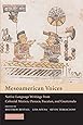 Amazon.com: Mesoamerican Voices: Native Language Writings from Colonial ...