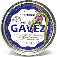 Amazon.com : Organic Comfrey Salve (Gavez) 4 oz : Health & Household