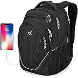 Amazon.com: Swissdigital Design 40L Java Travel Backpack 17" Laptop Bag ...