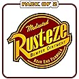 Amazon.com - SHOP A THING – Rust-Eze Sticker - Vinyl Rust-Eze Decal for ...