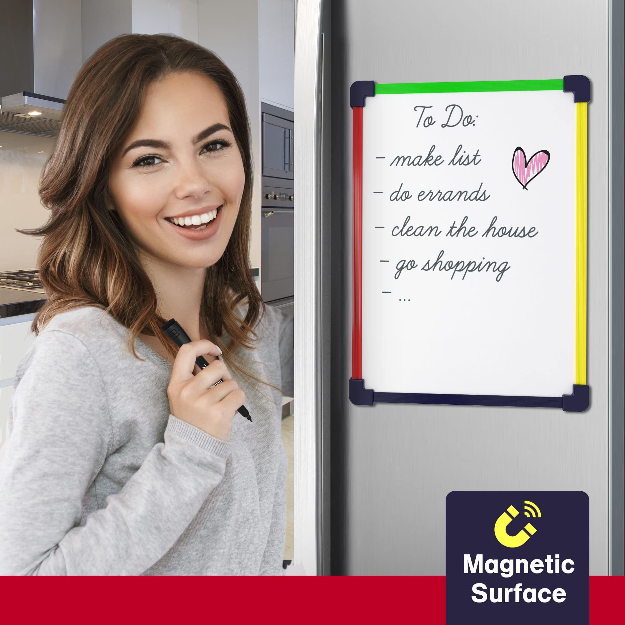 Mua ScribbleDo Magnetic Dry Erase Board for Kids Whiteboard 9”x12 ...