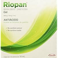 Riopan Gel, 10 ml, 10 Sobres : Amazon.com.mx: Oficina y papelería