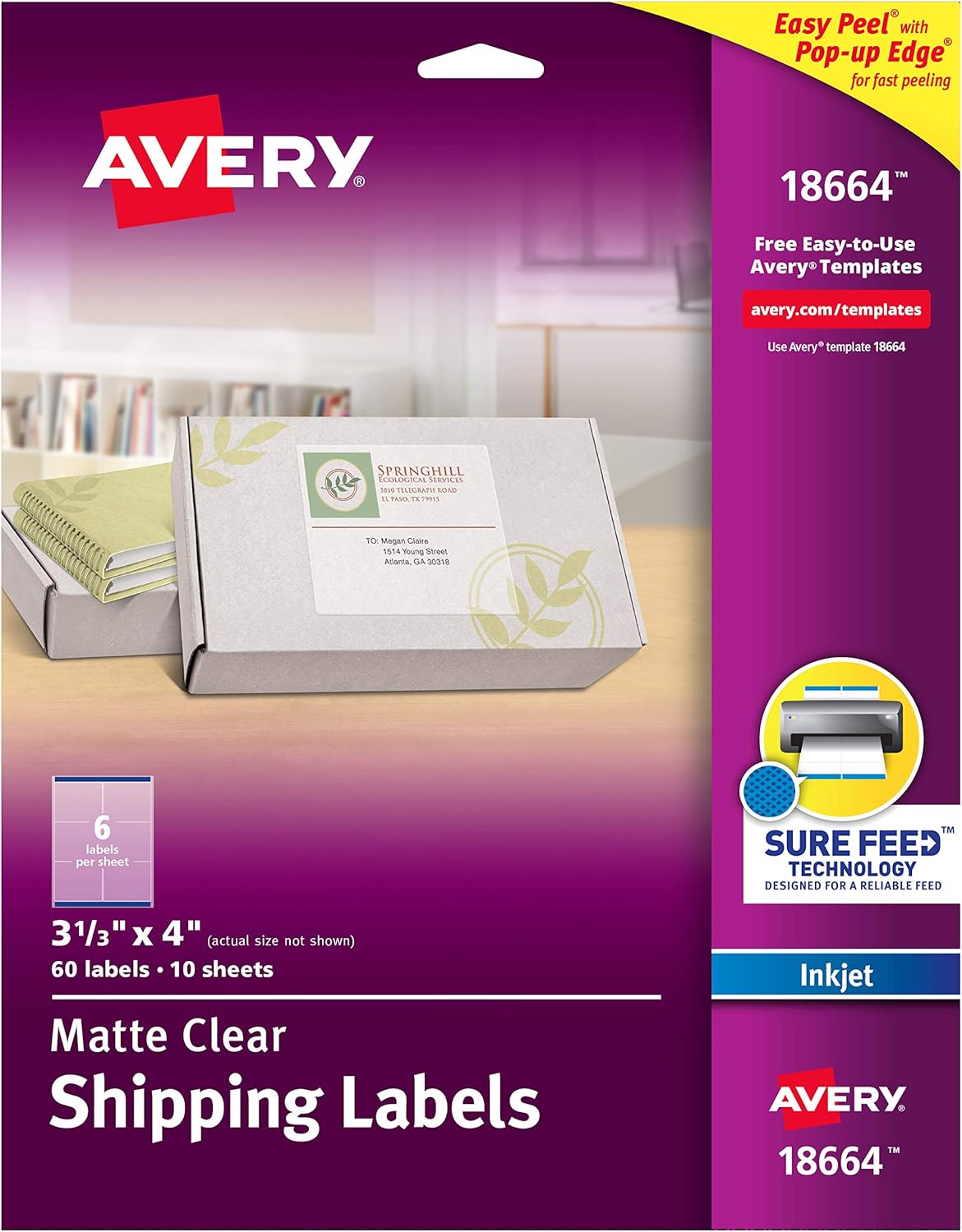 34 Avery 4x5 Label Template