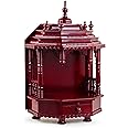 Amazon.com: Premium Hand Made Wooden Temple | Wooden Indian Mandir ...