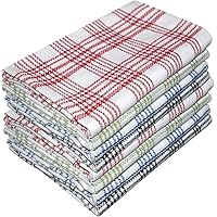 Kitchen Towels Bulk 10 Pack -18 x 28 Inch Soft Cotton Cloth Tea Towels ...