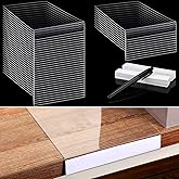 Amazon.com : Containlol 60 Pcs Moveable Shelf Label Holders Clear ...