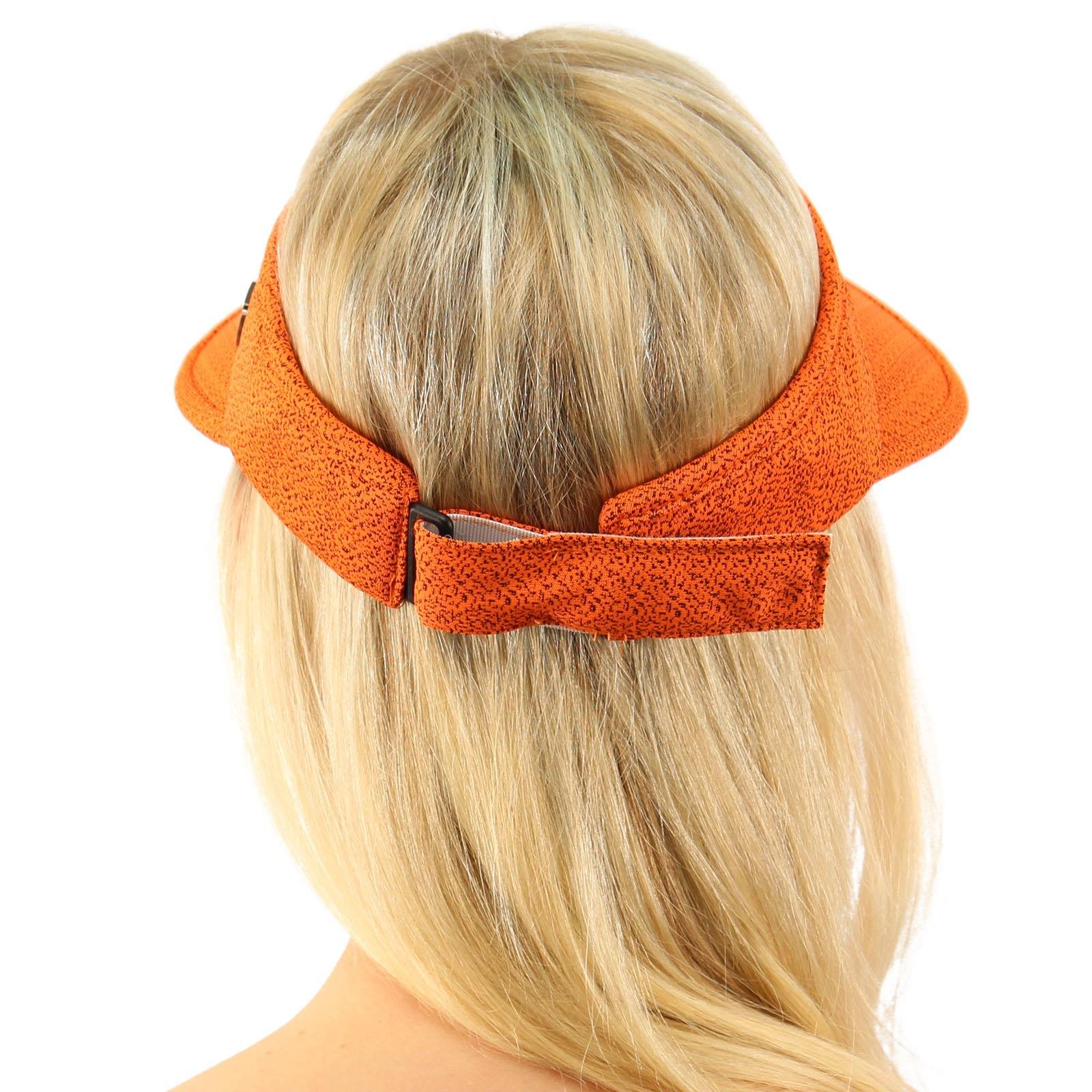 UPF UV Sun Protection Wide Brim 100% Cotton Beach Pool Visor Golf Cap ...