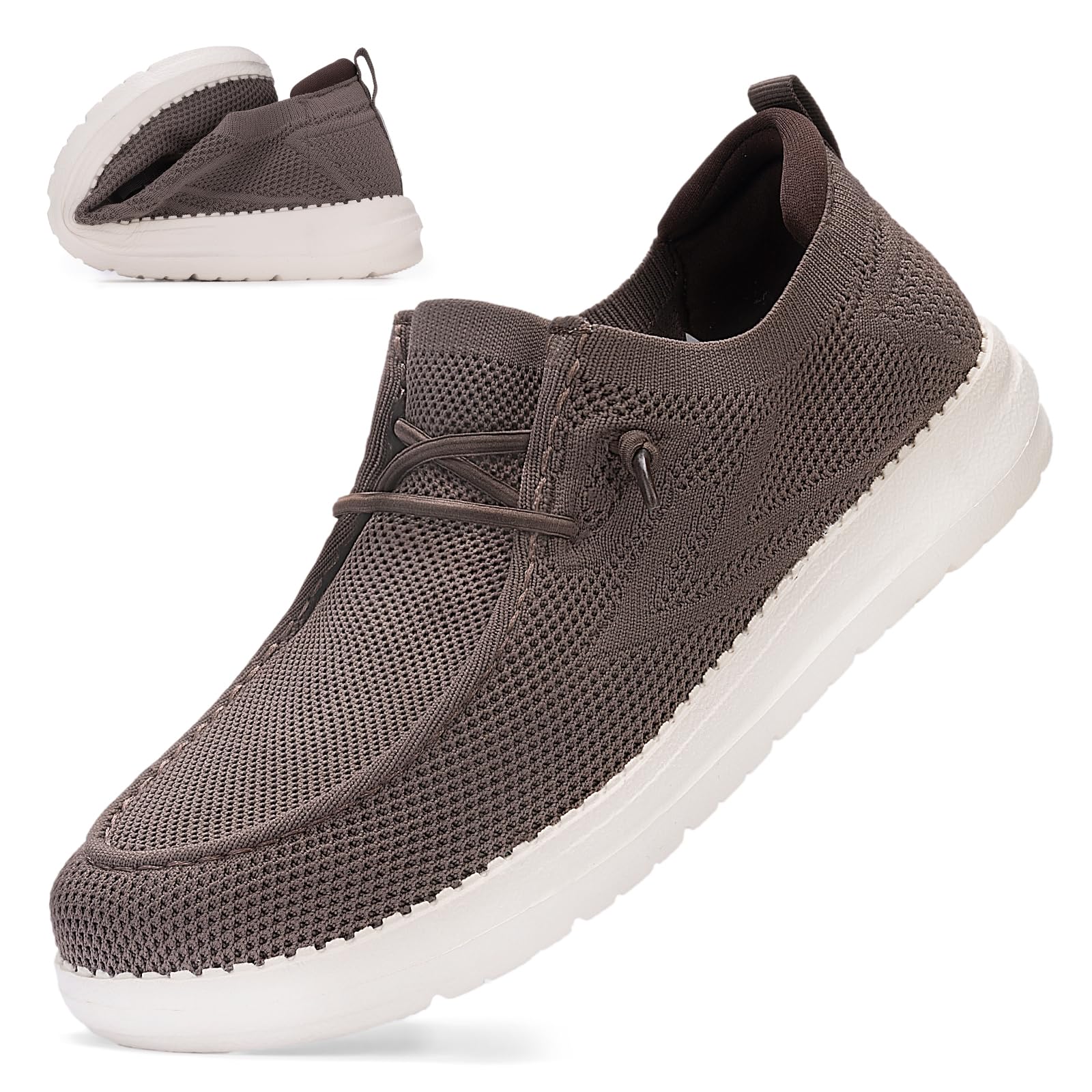 VIPFOX Wide Toe Box Shoes for Men Extra Wide Width Diabetic Shoes Men's ...