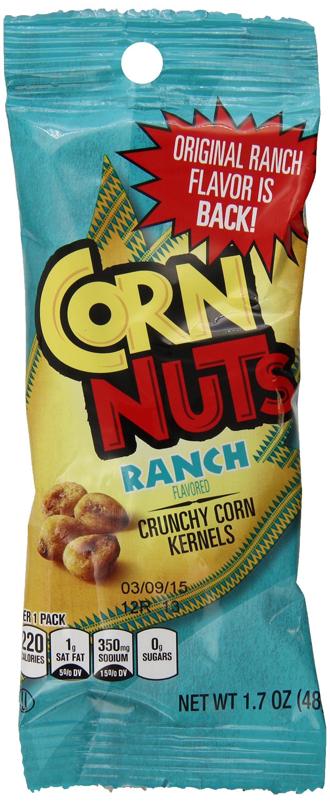 Corn Nuts Ranch Crunchy Corn Kernels, 1.7 Ounce (Pack of 54) for sale ...