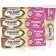 Amazon.com : Poligrip Denture Adhesive, Power Max Hold Plus Comfort ...