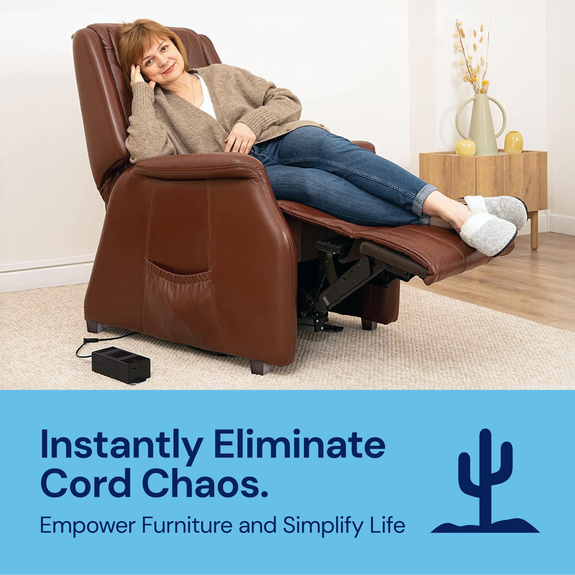 Mua The Blue Cactus Big Battery Pack for Reclining Furniture with LED ...