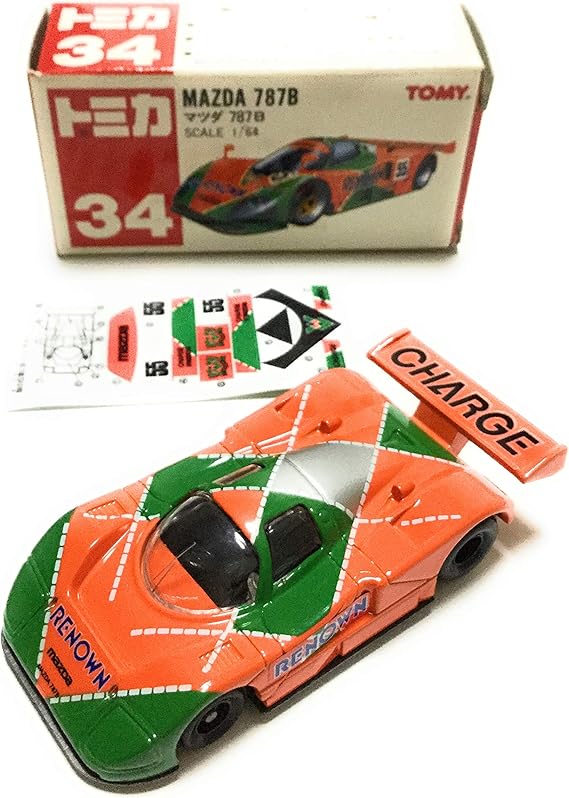 Amazon | トミカ No.34 MAZDA 787B | ミニカー・ダイキャストカー | おもちゃ