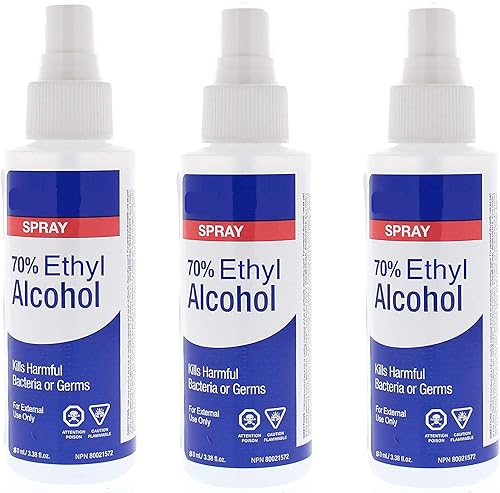 Ethyl Alcohol 70% spray 3 pieces price in Egypt | Amazon Egypt | kanbkam