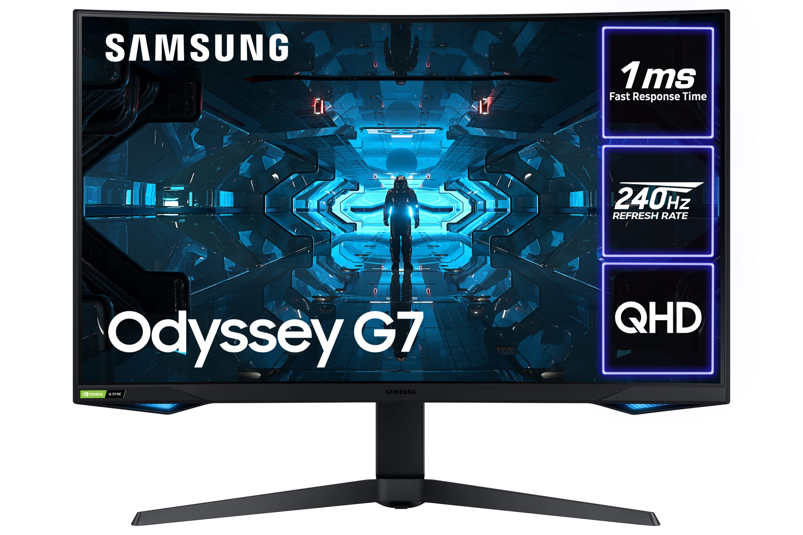 Mua Samsung Odyssey G7 LC32G75TQSPXXU 32" 1000R Curved Gaming Monitor ...