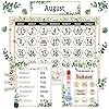 Boho Greenery Calendar Bulletin Board Set Simply Eucalyptus CTP ...