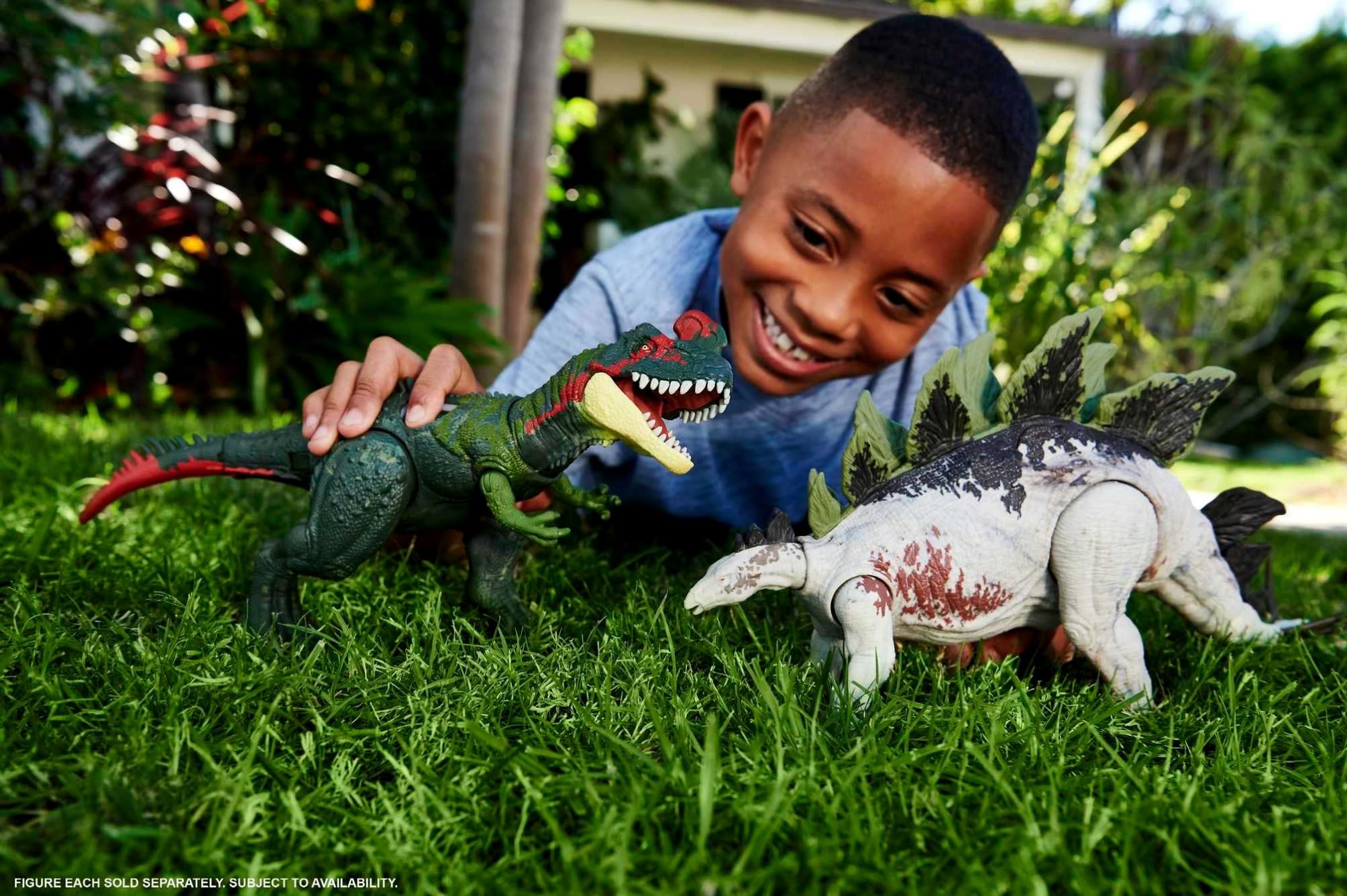 Mua Mattel Jurassic World Gigantic Trackers Action Figure, Stegosaurus ...