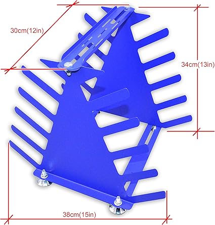 Amazon.com: Desktop Screen Printing Squeegee Rack Silk Screen Squeegee ...