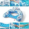 Jasonwell Pool Float with Canopy - Inflatable Pool Floaties Adult ...