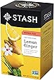 Stash Tea Lemon Ginger Herbal Tea, 20 Tea Bags (Pack of 6): Amazon.ca ...