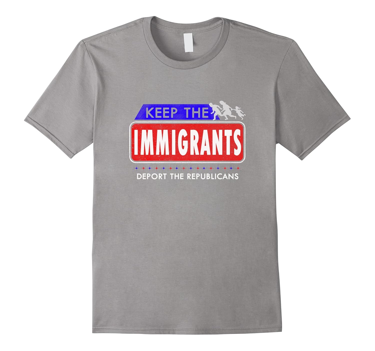 Keep the immigrants – Deport the republicans protest shirt-4LVS