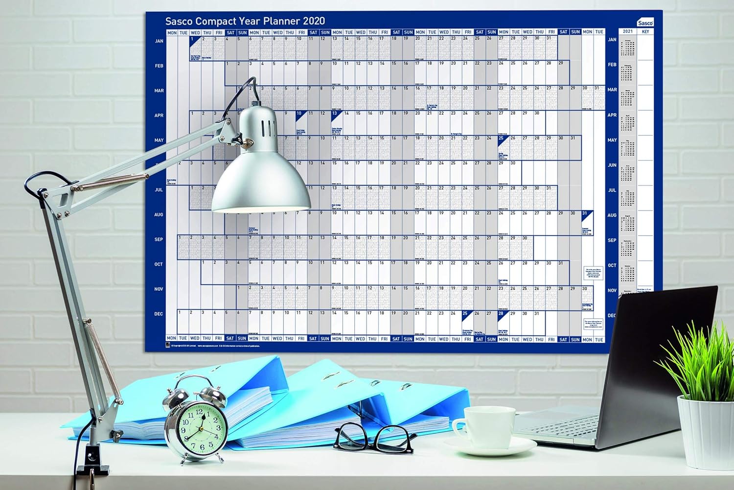 Sasco Compact Year Planner Landscape 2020 – BigaMart