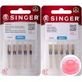 Amazon.com: SINGER 10-Pack Universal 2020 Sewing Machine Needles, Size ...