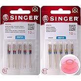 Amazon.com: Singer Serger Chromium Needles- Size 14 : Arts, Crafts & Sewing