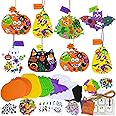 Amazon.com: Winlyn 36 Sets Halloween Craft Kits Fall Crafts DIY Pumpkin ...