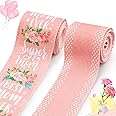 Amazon.com: Threetols 2 Rolls 10 Yards Mother's Day Wired Edge Ribbon ...