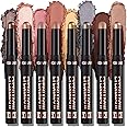 Amazon.com : BestLand 8 Pcs Cream Eyeshadow Stick, Highlighter Makeup ...