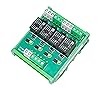 GAEYAELE 4 Channel Relay Module 1 SPDT DIN Rail Mount 24V DC/AC ...