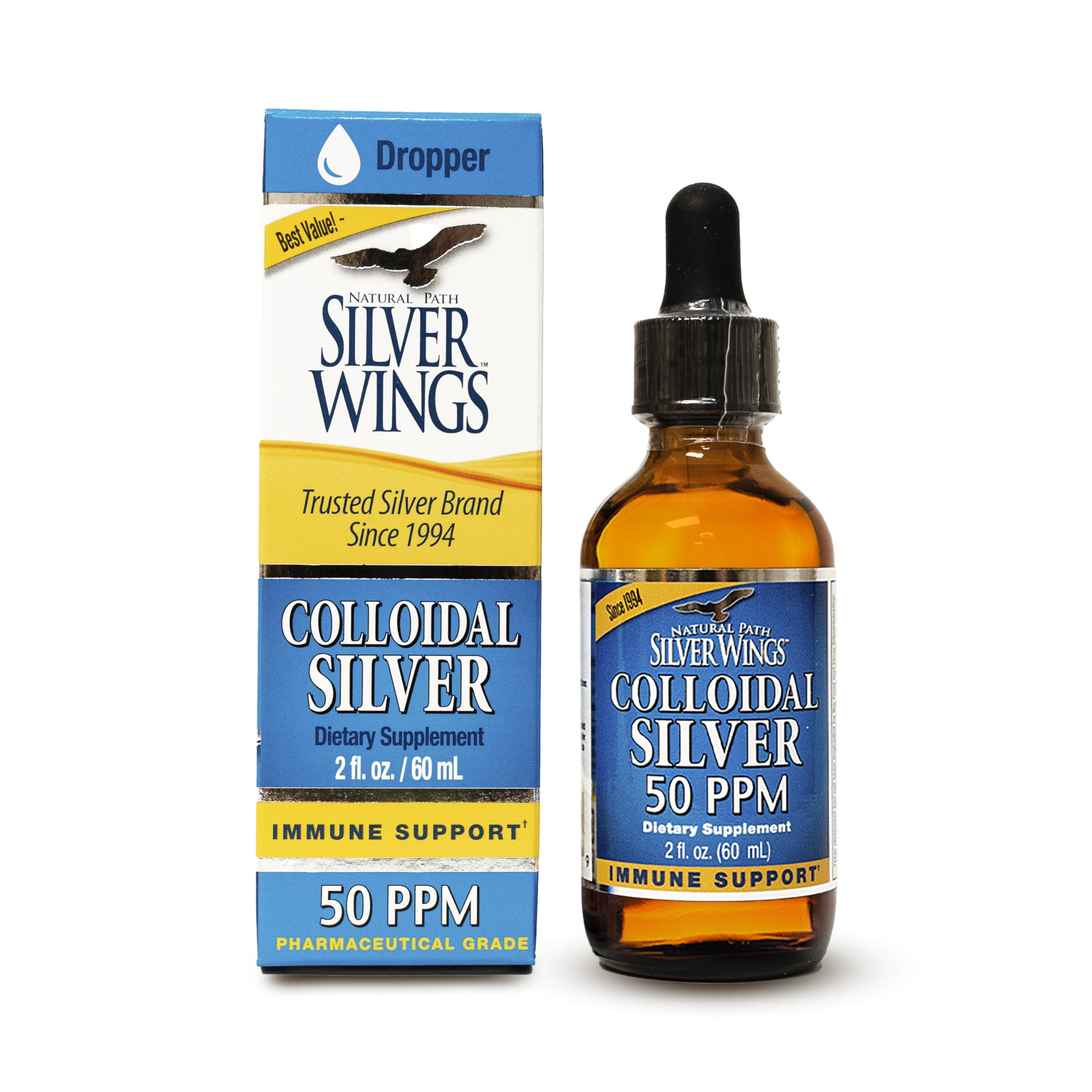Mua Natural Path Silver Wings Colloidal Silver Liquid -Daily Immune ...